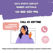 Kayo Sports Contact Number Australia +61-480-020-996