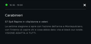 Fiction Carabinieri